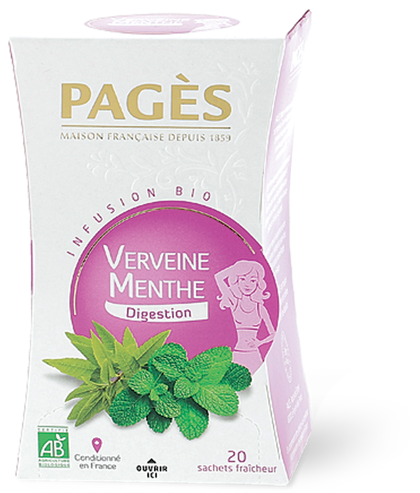 Infusion Bio Verveine-Menthe - Pleyce