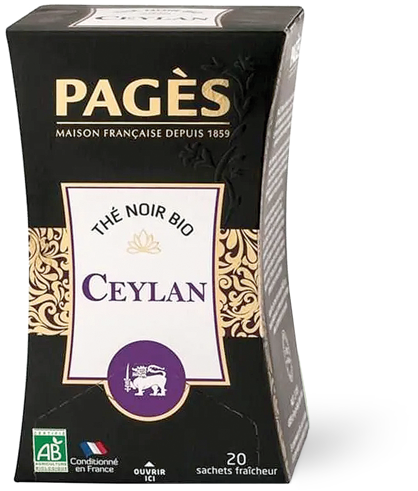 Thé noir Bio Royal Ceylan - Pleyce
