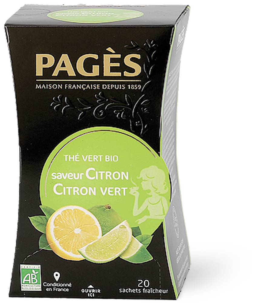 Thé vert Bio Citron - Pleyce